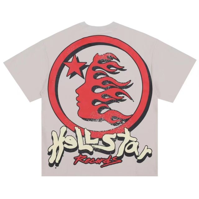 Hellstar studios globe tee black beige