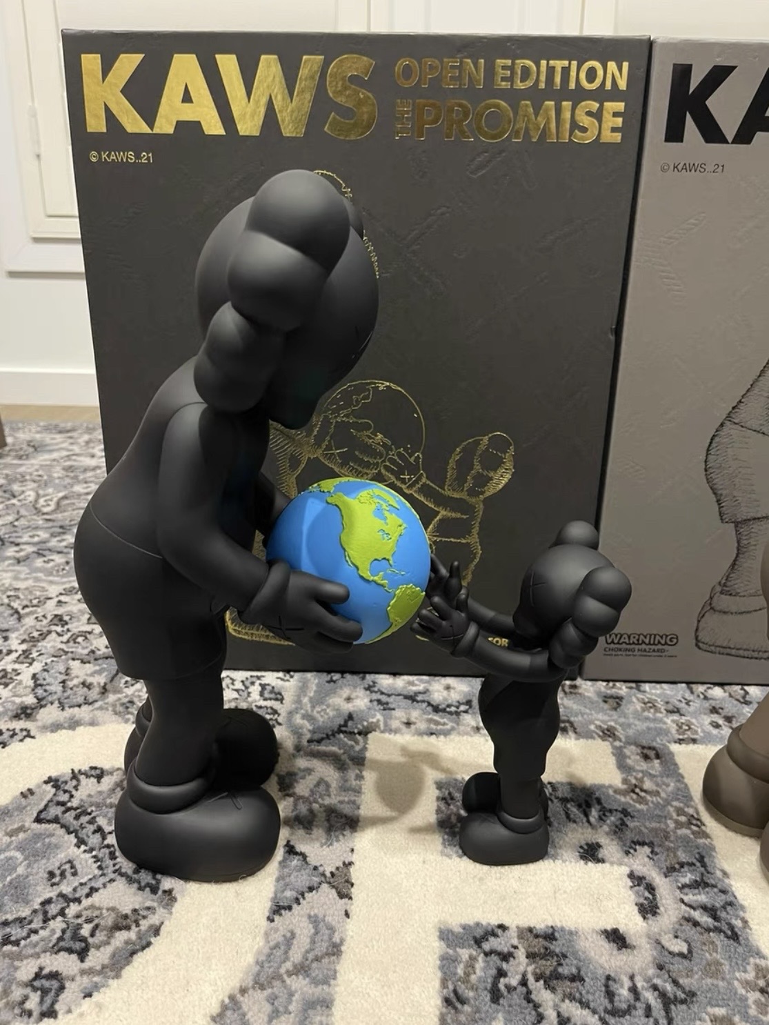 Kaws Passing the Earth Figures (Grey/Brown/Black)