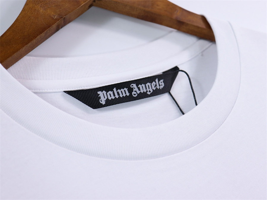 Palm Angels Miami Neon Sign T-Shirt White