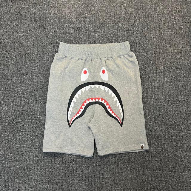 Bape Classic Shark Face Shorts Black/Gray