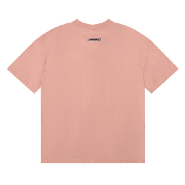 Fear of God 23SS Essentials Pink T-Shirt
