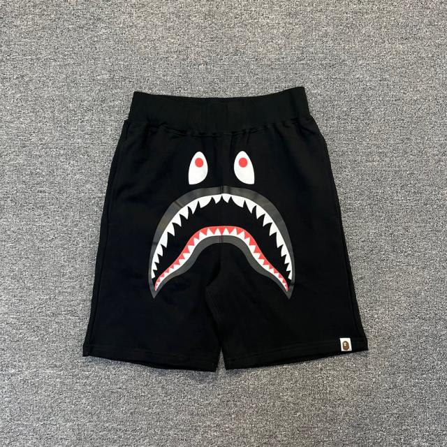 Bape Classic Shark Face Shorts Black/Gray