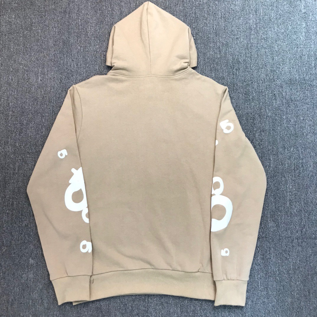 Sp5der Stars Khaki Hoodie Pants Tracksuit