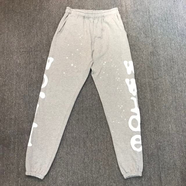 Sp5der Star Pentagram Gray hoodie