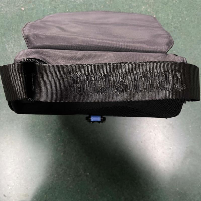 Trapstar Blue Logo Shoulder Messenger Bag