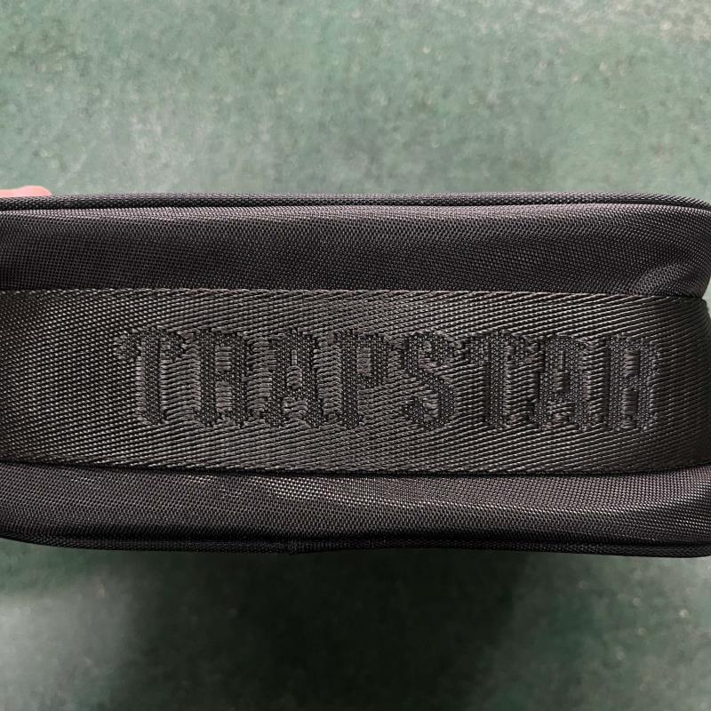 Trapstar Blue Logo Shoulder Messenger Bag