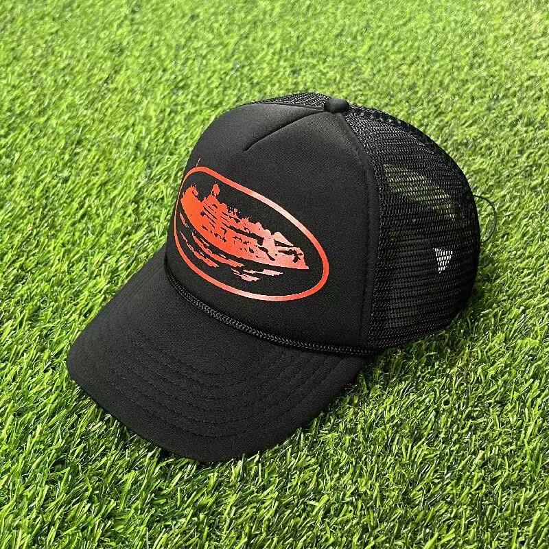 Corteiz Classic Logo Hat Cap Blue Red