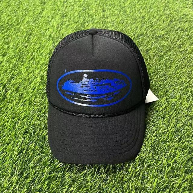 Corteiz Classic Logo Hat Cap Blue Red