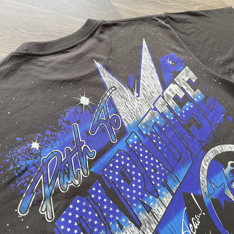 Hellstar Studios Rugby Football Helmet Skeleton Tee T-Shirt