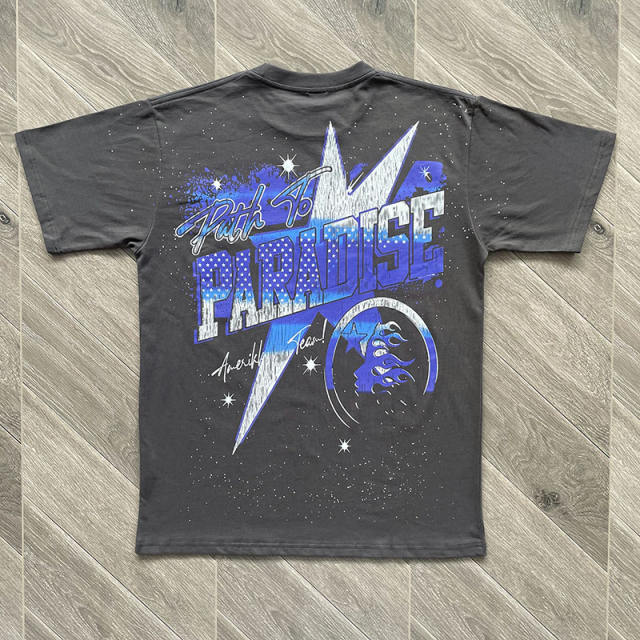 Hellstar Studios Rugby Football Helmet Skeleton Tee T-Shirt