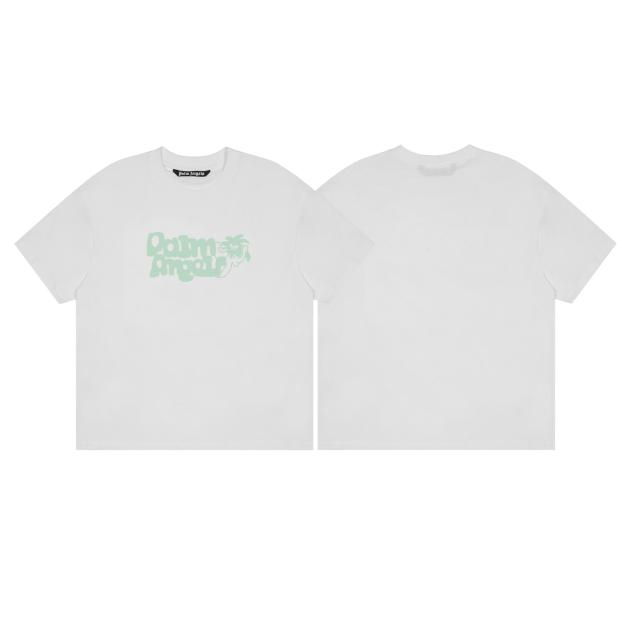 Palm Angels Green letters Tee