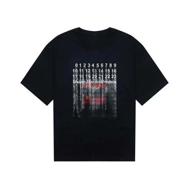 New Vogue x Maison Margiela MM6 T-Shirt Black White