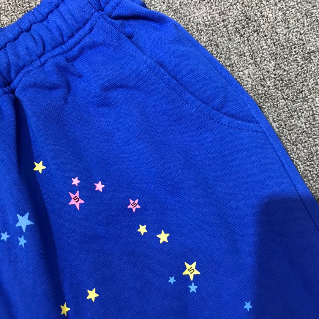 Sp5der Heroes ViIIains Hoodie Pants Tracksuit Black Red