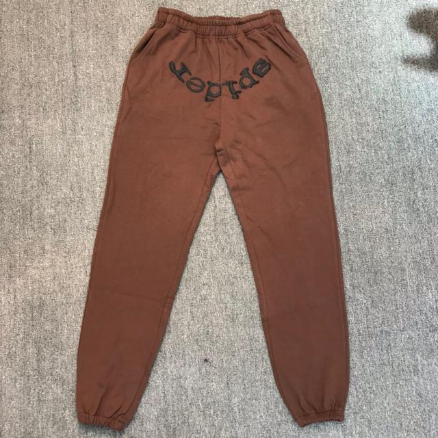 Sp5der Heroes ViIIains Hoodie Pants Tracksuit Black Red