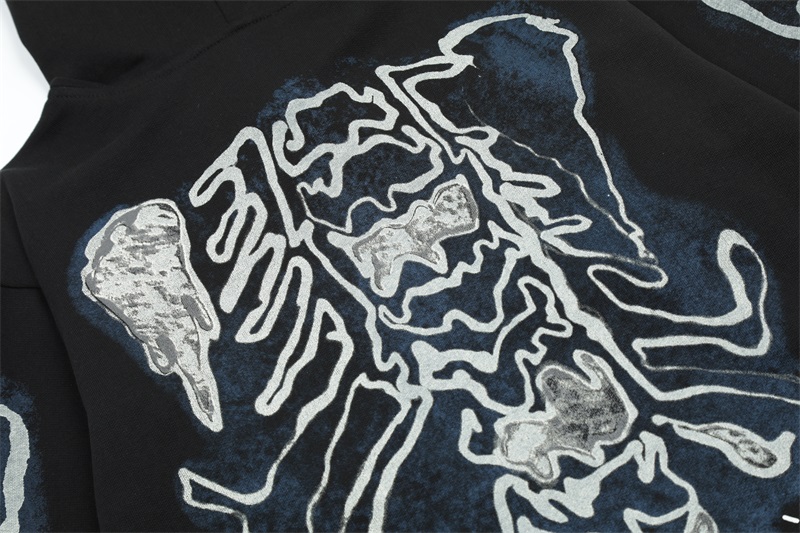 TRAVIS SCOTT x KAWS Lightning Hoodie Black