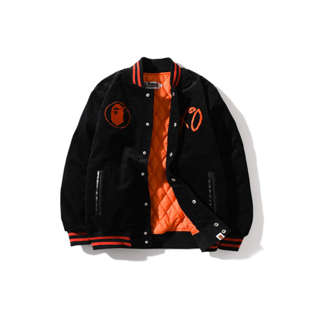 BAPE XO Jacket Orange Black