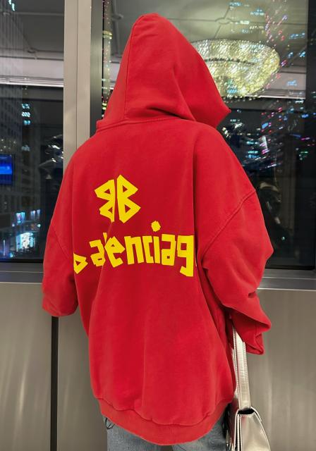 BLCG 23SS White Fonts Hoodie