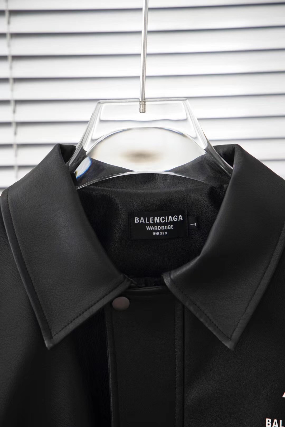 BLCG Leather Jacket Black