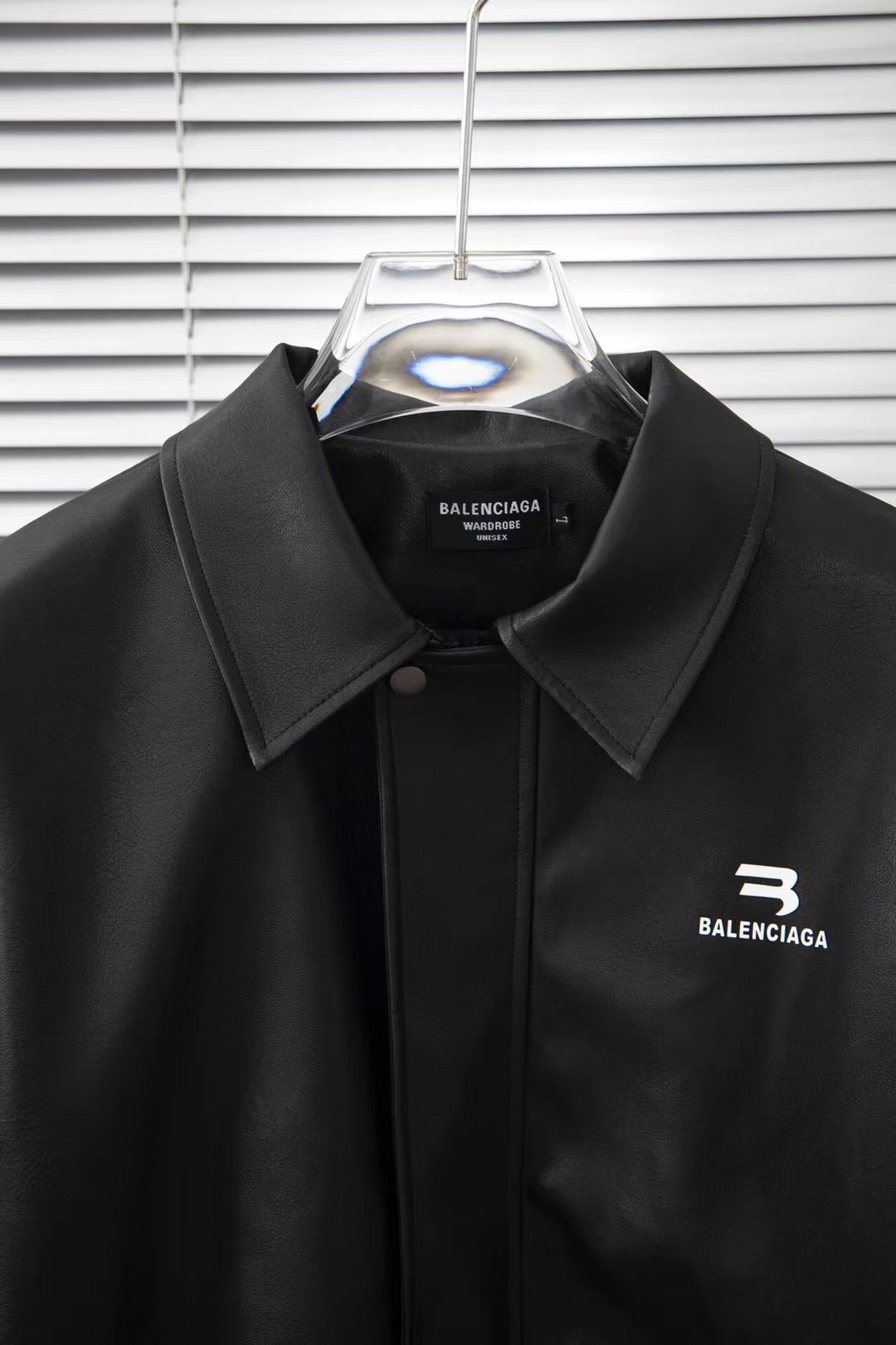 BLCG Leather Jacket Black