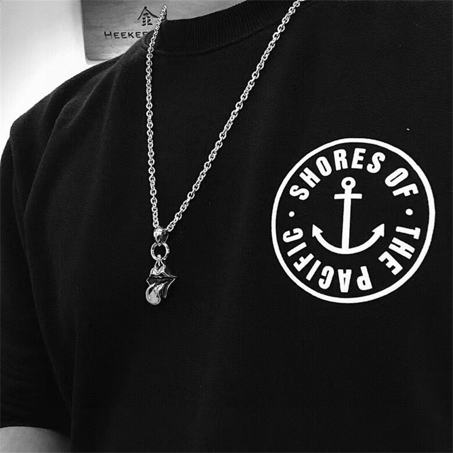 Chrome Hearts Cross Tongue Necklace