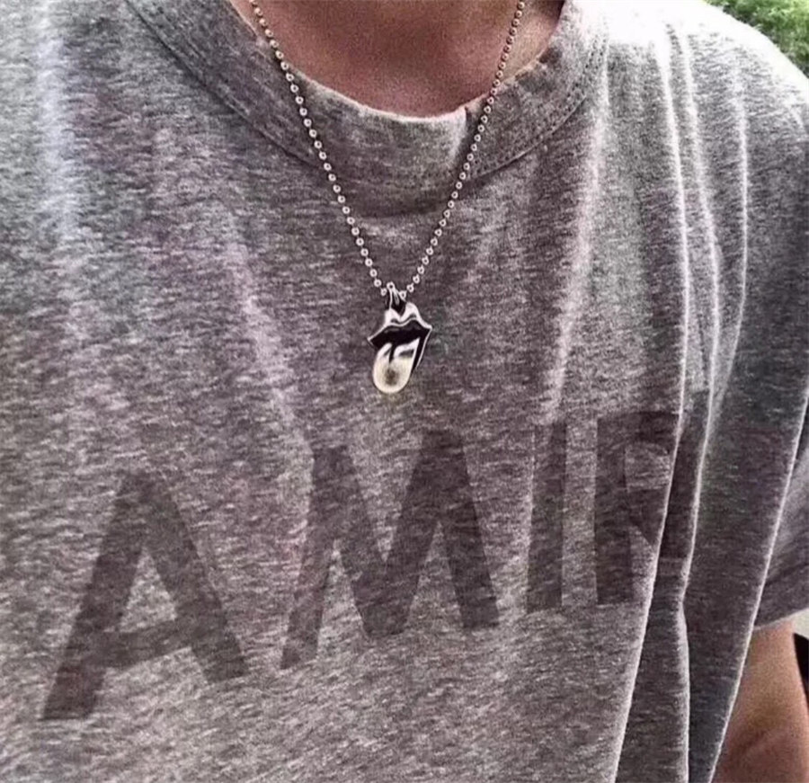 Chrome Hearts Cross Tongue Necklace