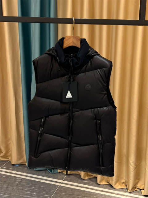 Moncler x Fragment Desigh Puffer Down Vest Black Blue
