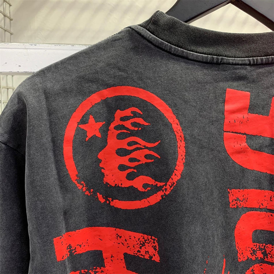 Hellstar studios globe tee black beige