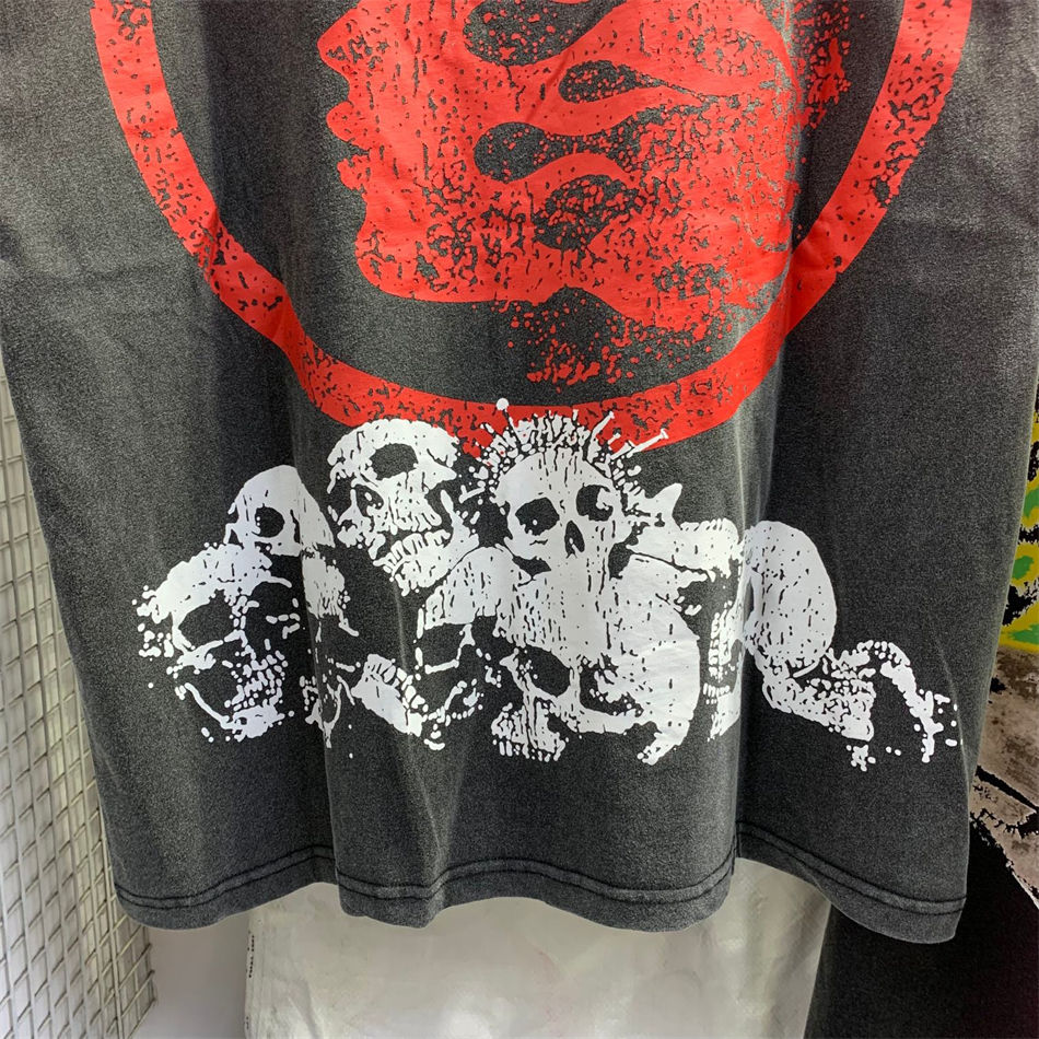 Hellstar studios globe tee black beige