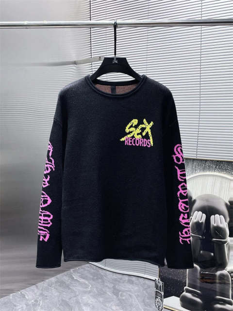 CH Sex Record Long Sleeve Sweater Black