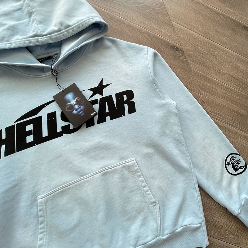 Hellstar starfish printing black suit