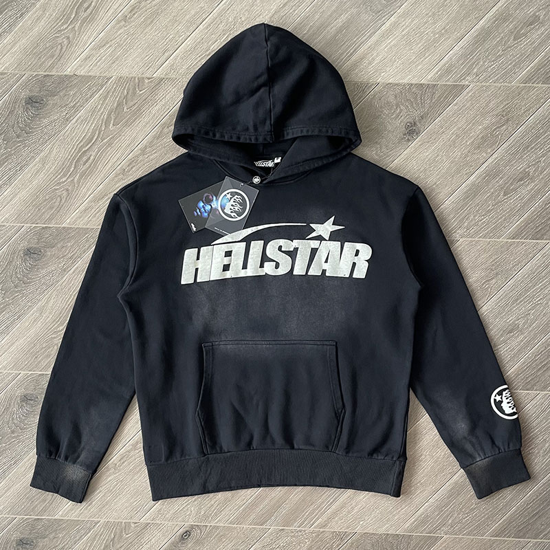 Hellstar starfish printing black suit