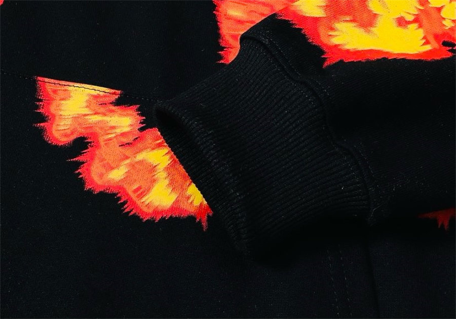 Denim Tears Orange Logo Hoodie