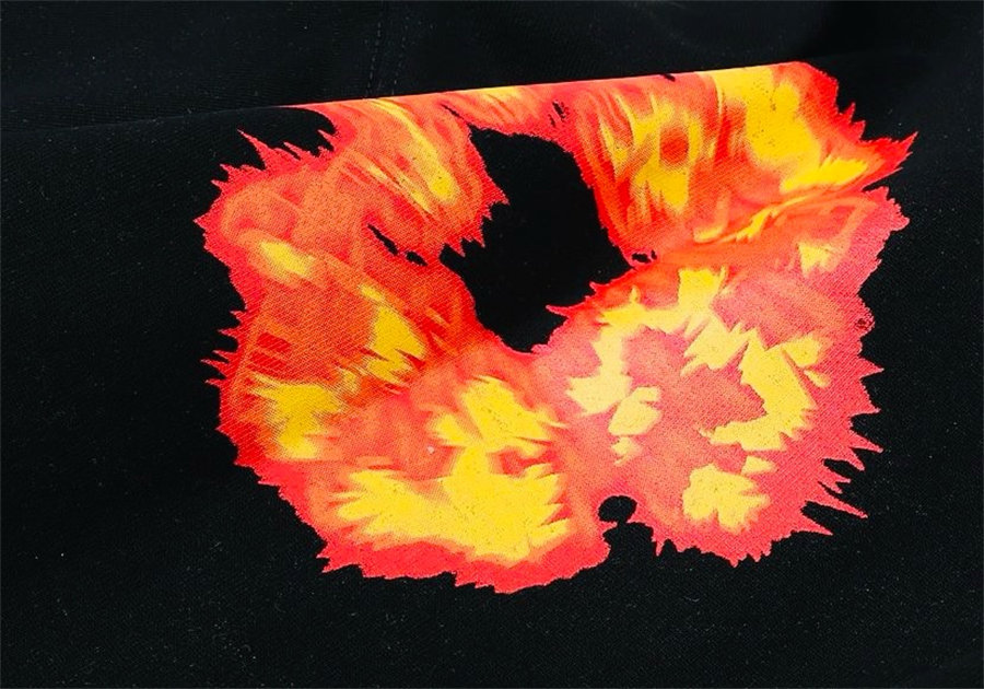 Denim Tears Orange Logo Hoodie