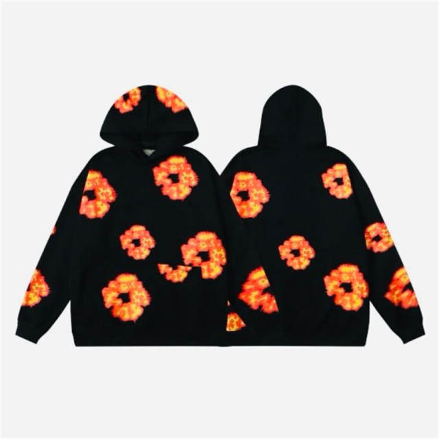 Denim Tears Orange Logo Hoodie