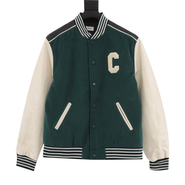 Big C Logo Jacket Red Green Blue