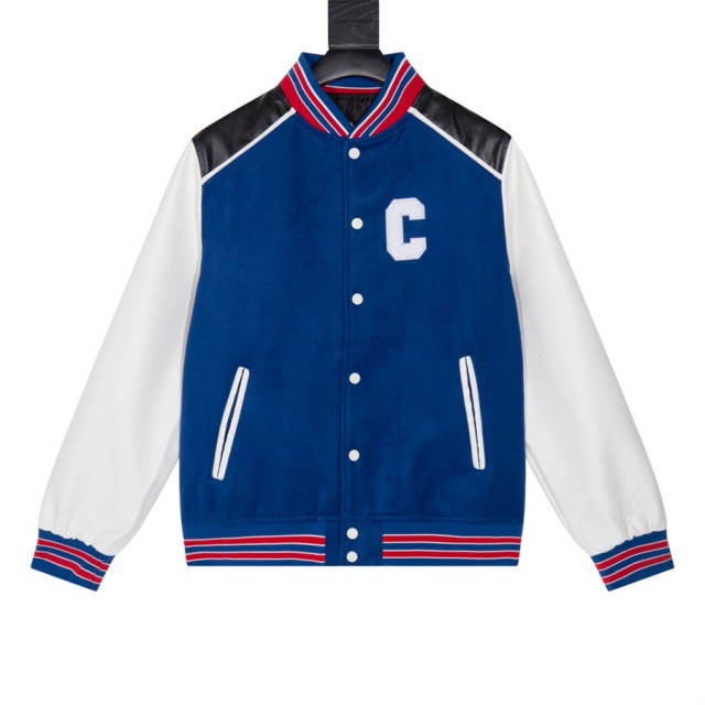 Big C Logo Jacket Red Green Blue