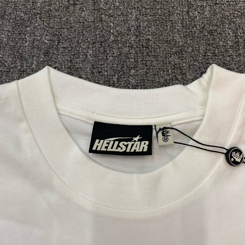 Hellstar Human Skeleton Long Sleeve White