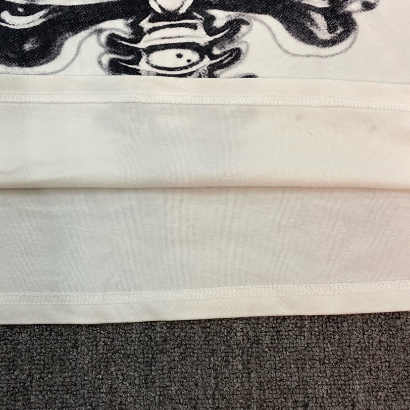 Hellstar Human Skeleton Long Sleeve White