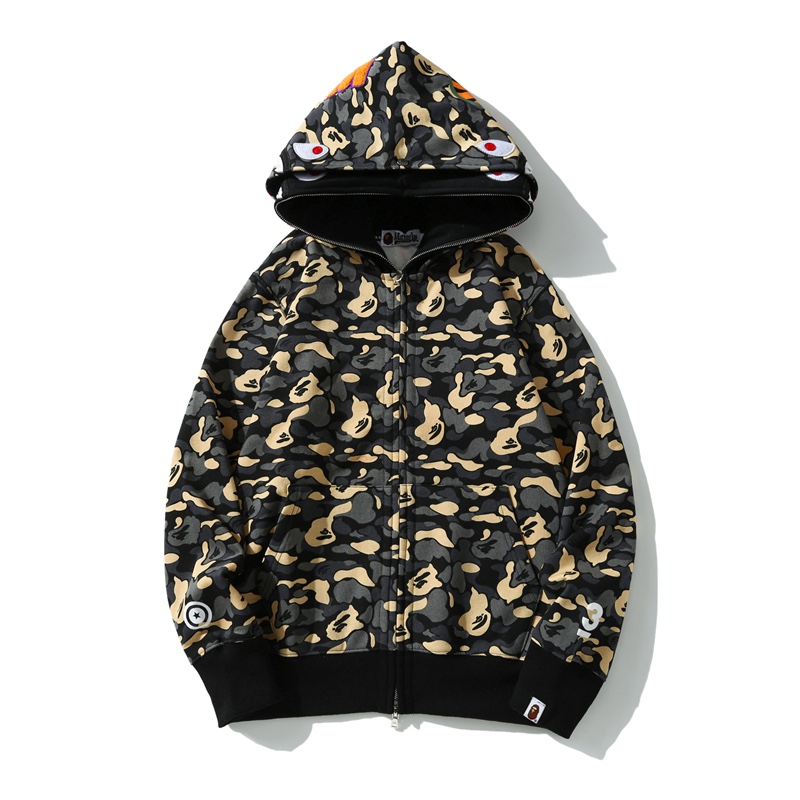 Bape New York Madison Avenue 3RD Anniversary Double Shark Hoodie