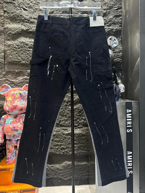 Gallery Dept 1:1 quality version Two-color patchwork crochet jeans