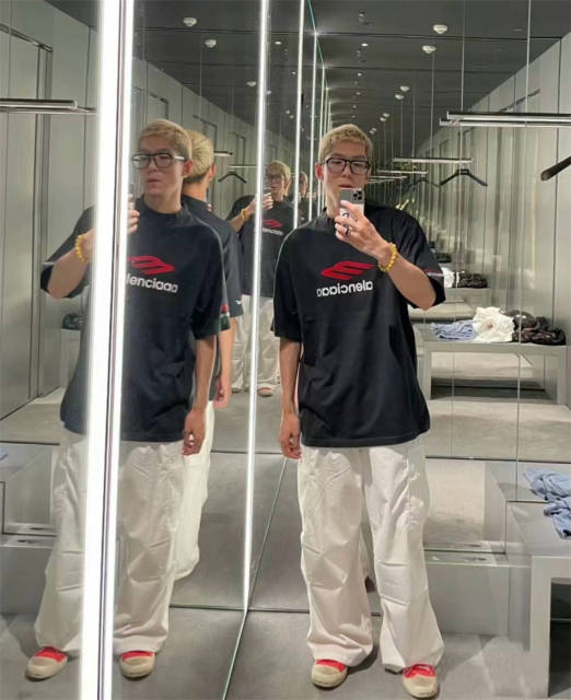 BLCG Big Red M Logo Tee Black