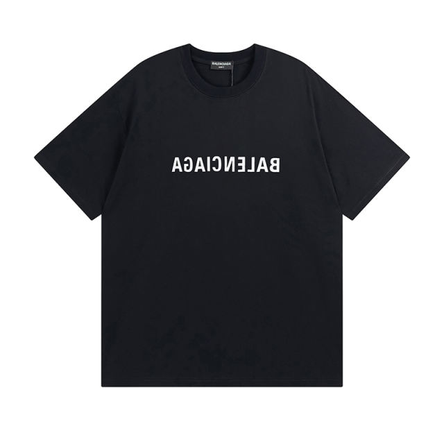 BLCG Reverse Letters Tee Black