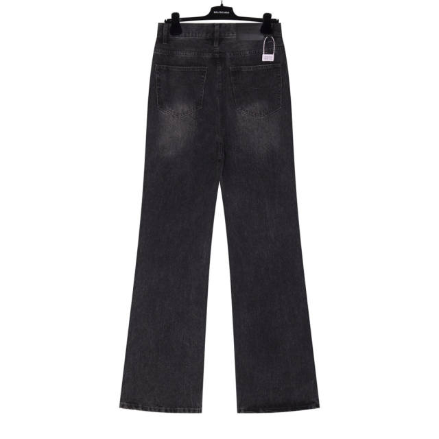 BLCG Letter Barrage Denim Jeans Style 2