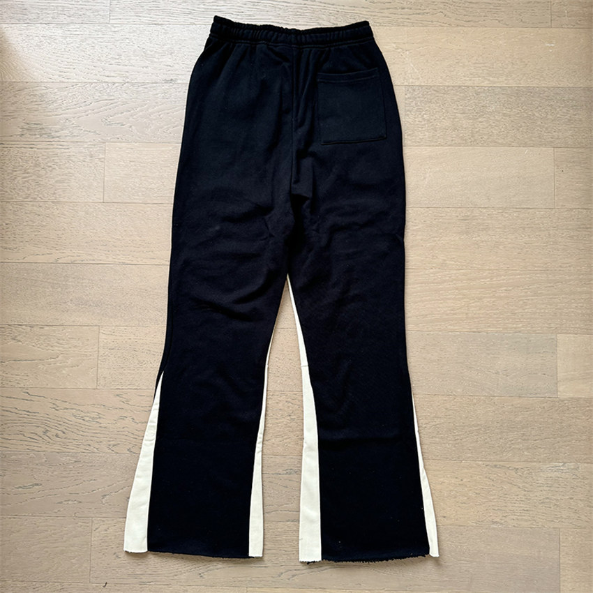 Hellstar Studios flare black flame pants