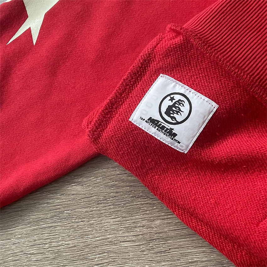 Hellstar starfish printing black suit