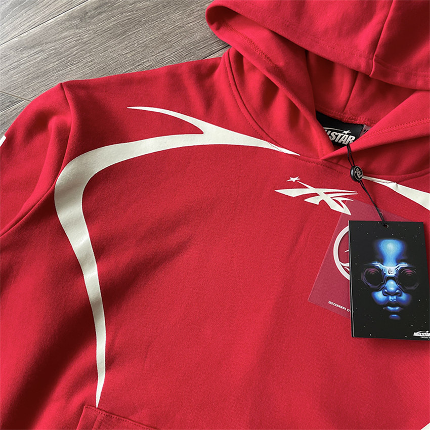 Hellstar starfish printing black suit