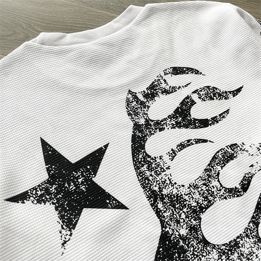 Hellstar Human Skeleton Long Sleeve White