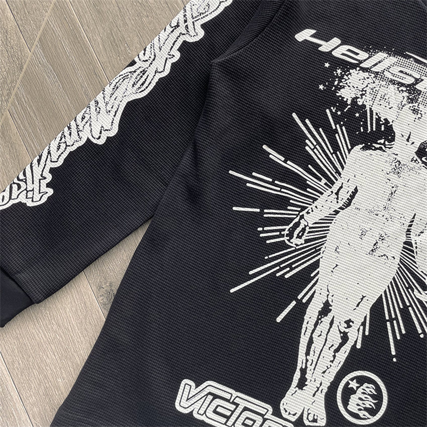 Hellstar Human Skeleton Long Sleeve White