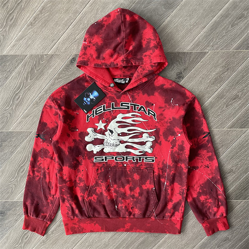 Hellstar starfish printing black suit