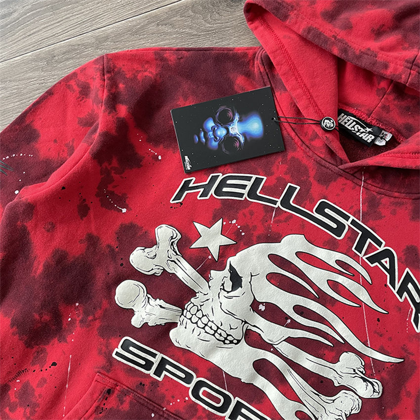Hellstar starfish printing black suit